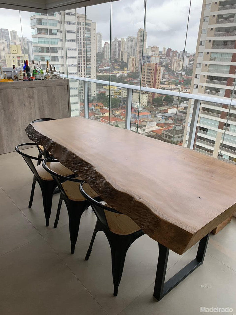 Mesa De Madeira Rustica 230x90 - 6 a 8 lugares - Madeirado - Mesa de ...